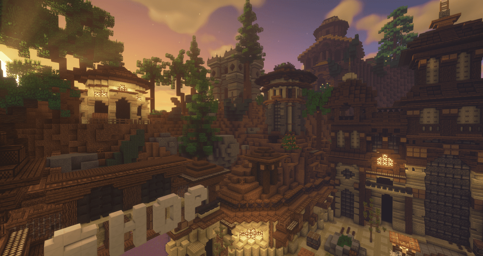 Marketplace Town - Medieval Minecraft Village Map – Keystone Builds
