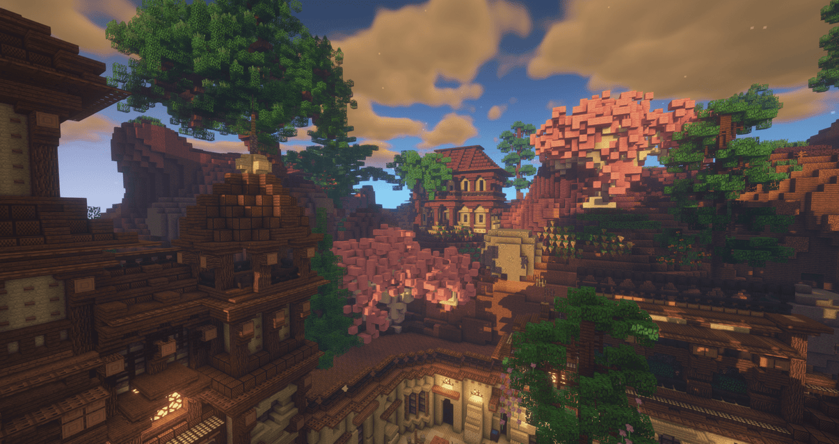Marketplace Town - Medieval Minecraft Village Map – Keystone Builds
