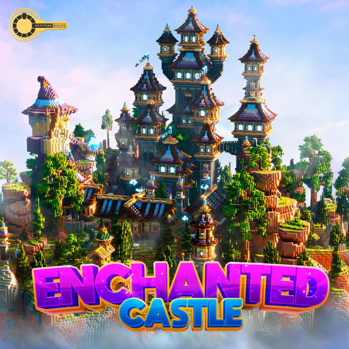 Enchanted Castle - Magical Minecraft Map – Keystone Builds