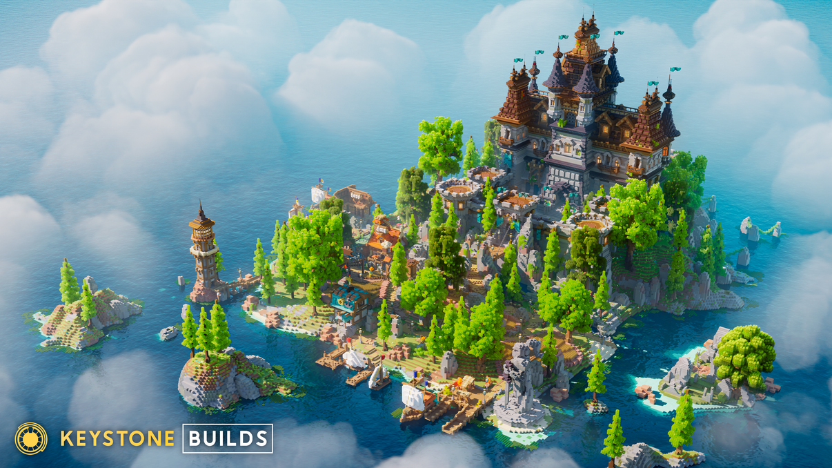 Knight's Retreat Medieval Spawn – Keystone Builds