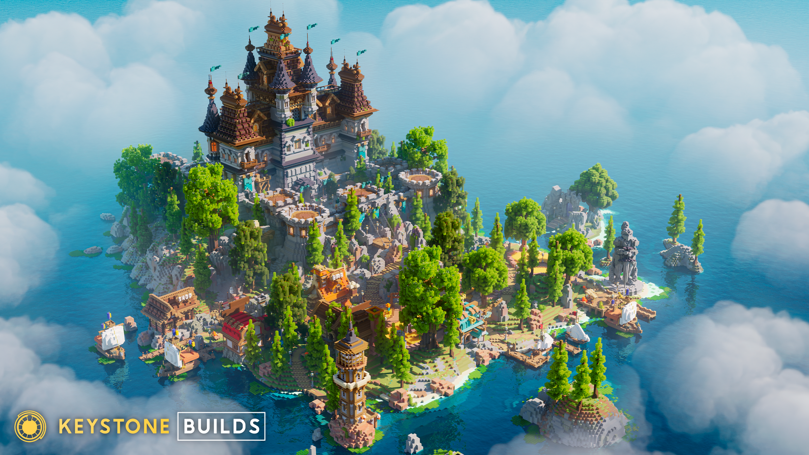 Knight's Retreat Medieval Spawn – Keystone Builds